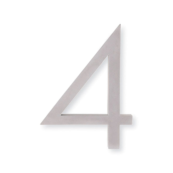 FOUR | Door Number Contemporary Mid Century Design | Lerret