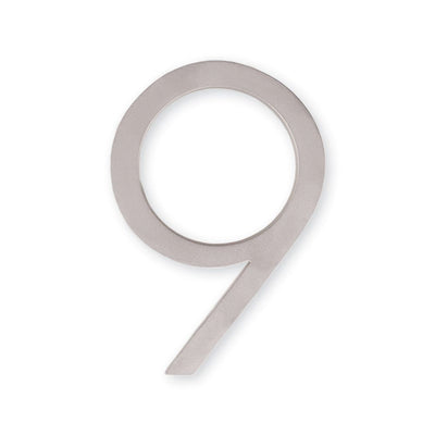NINE | Door Number Contemporary Mid Century Design | Lerret